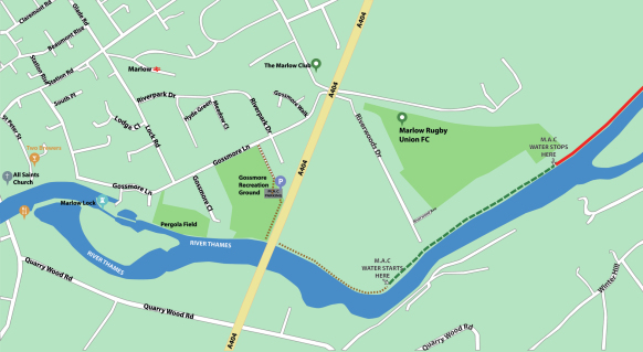 Marlow Angling Club - River Thames Riverwoods Drive